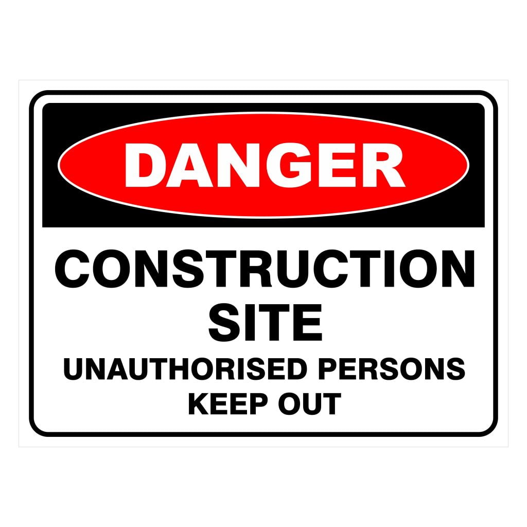 Construction Site Signs