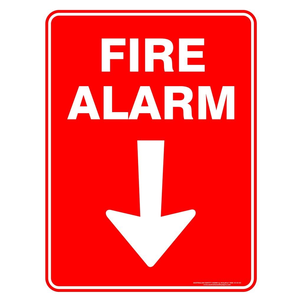 Fire Alarm | Buy Now | Discount Safety Signs Australia