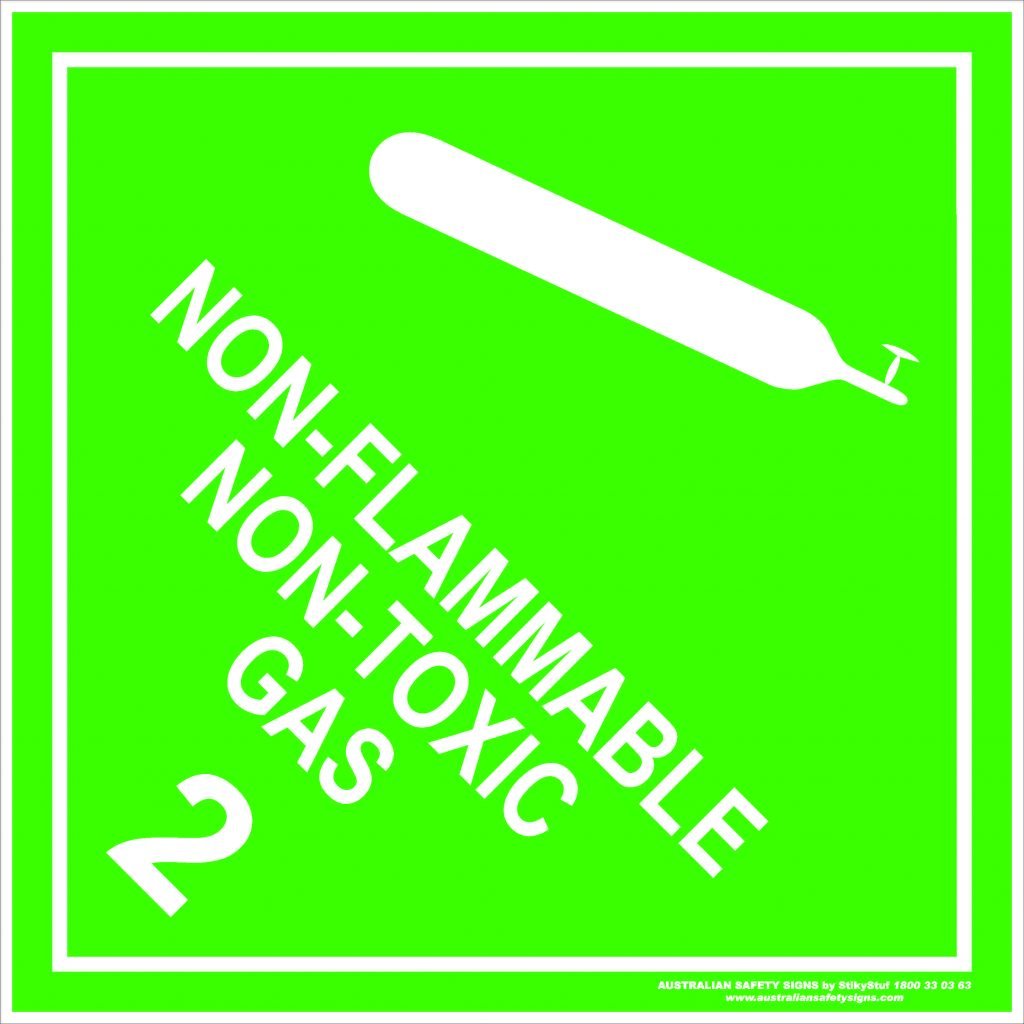 Class 2 - Non-flammable Non-toxic Gas - White - Buy Now