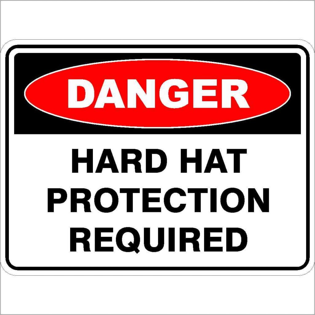 Hard Hat Protection Required - Buy Now