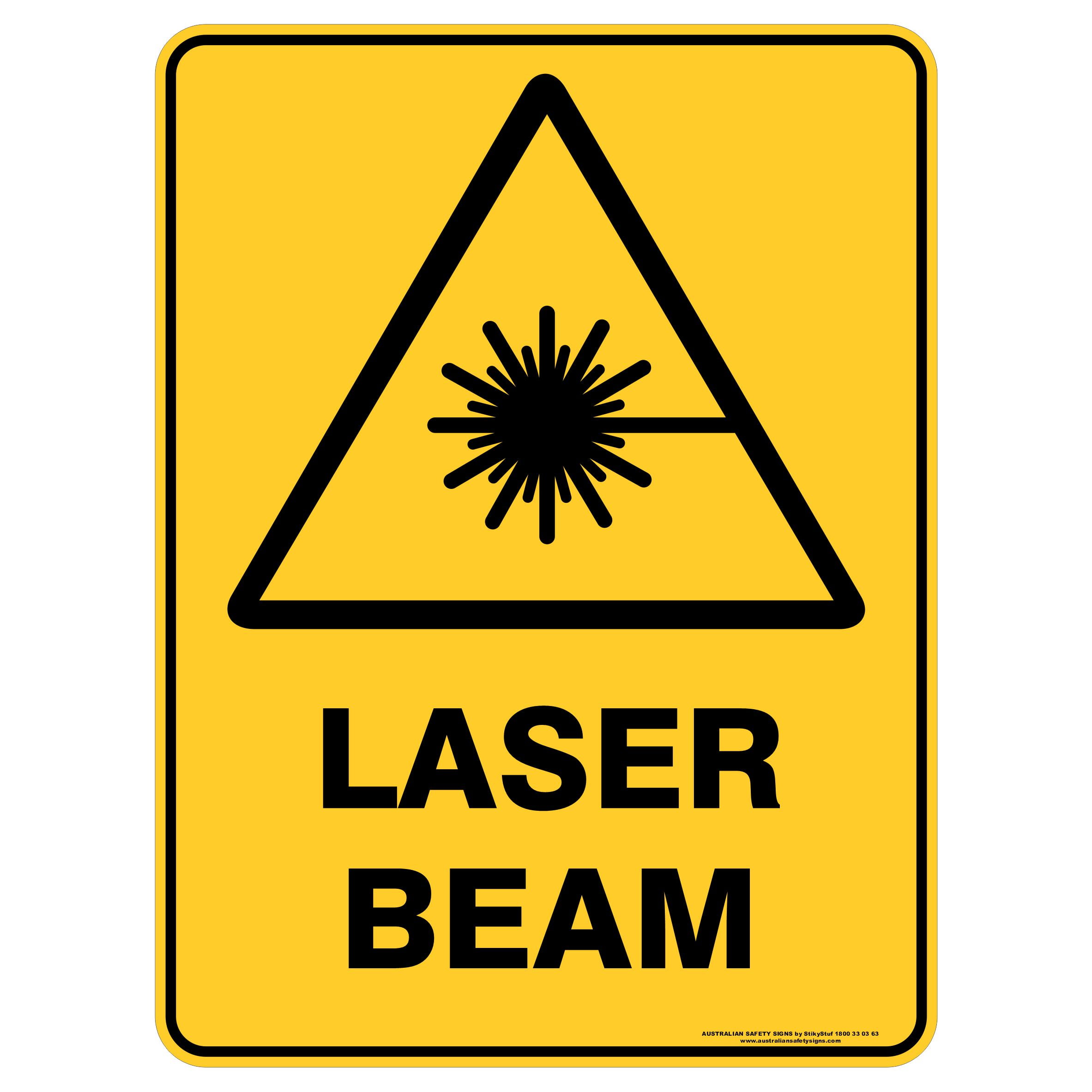 Laser Beam Buy Now Discount Safety Signs Australia