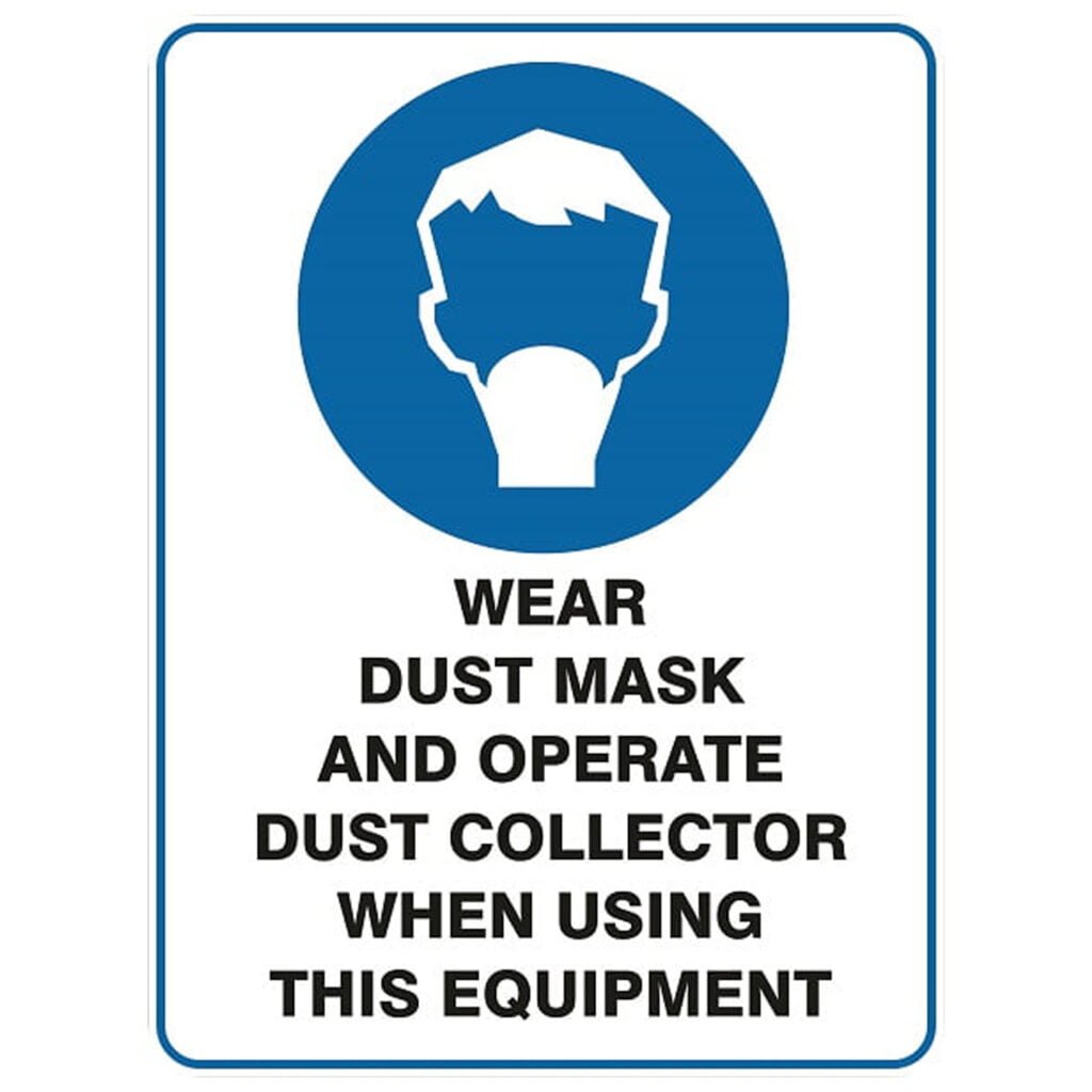 Wear Dust Mask And Operate Dust Collector - Buy Now