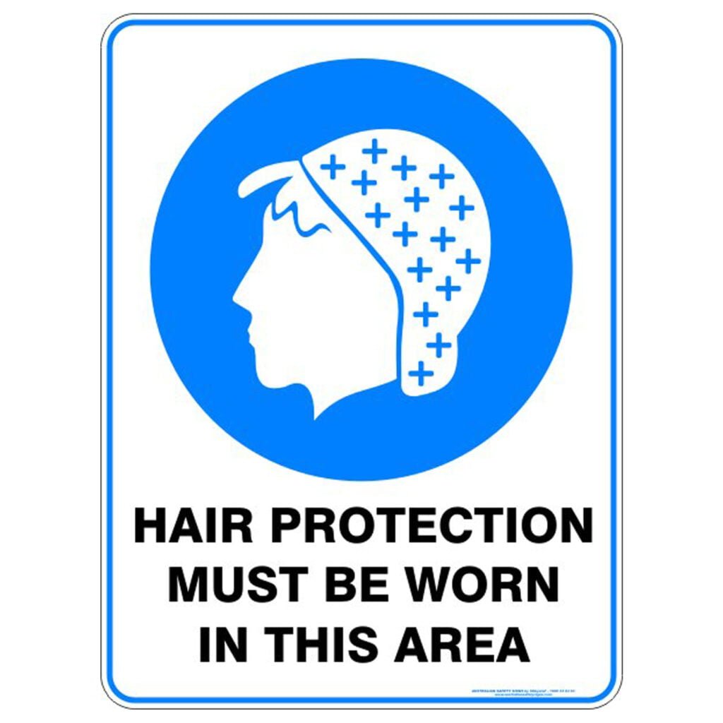 Hair Protection Must Be Worn - Buy Now
