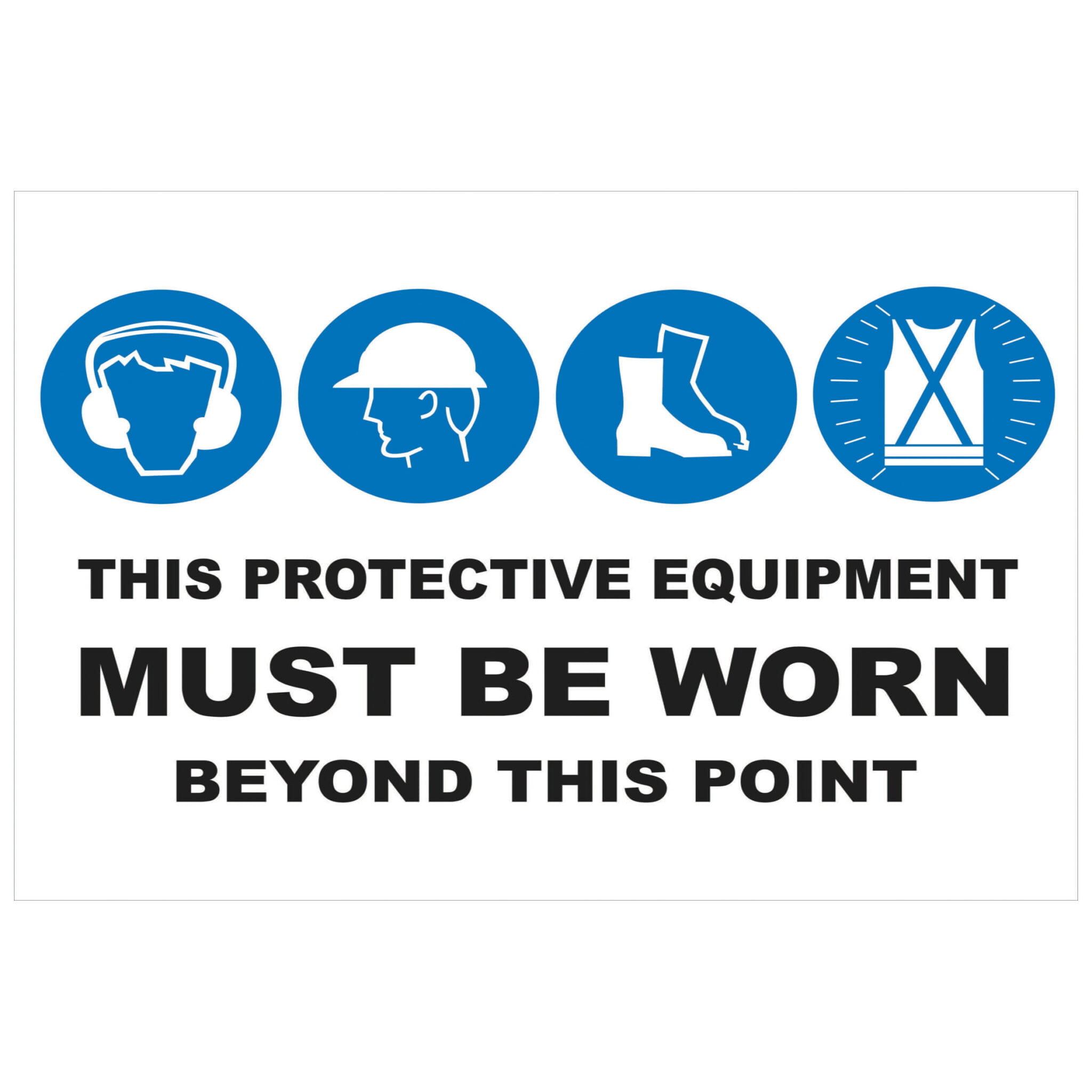 Multi-Condition PPE Signs