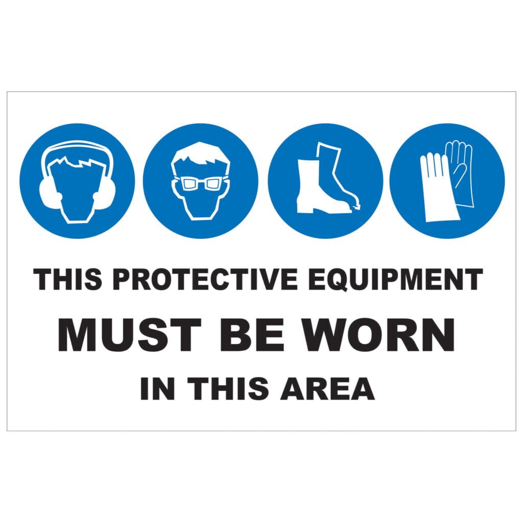 Multi-Condition PPE Signs