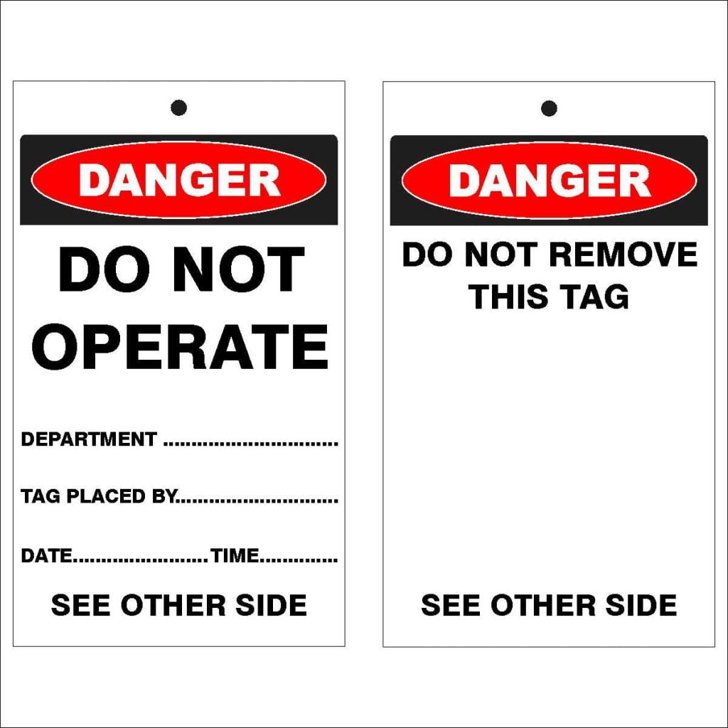 Danger - Do Not Operate | Buy Now | Discount Safety Signs Australia