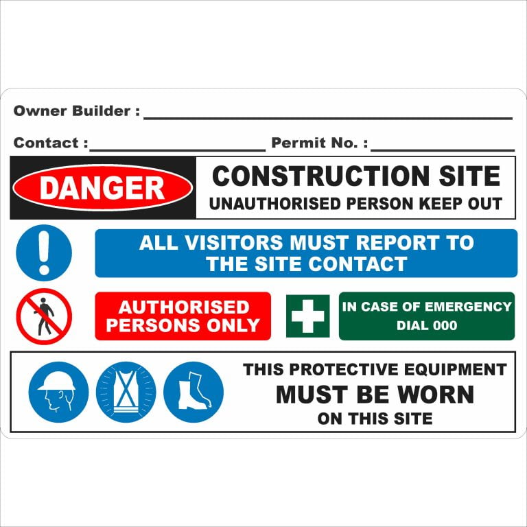 Owner Builder Sign - Buy Now