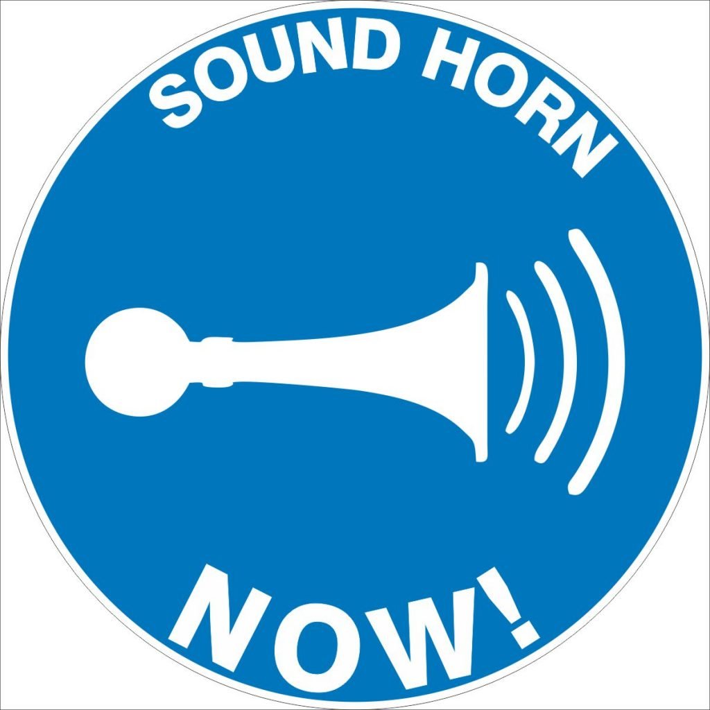 Sound Horn Now - Floor Marker - Buy Now