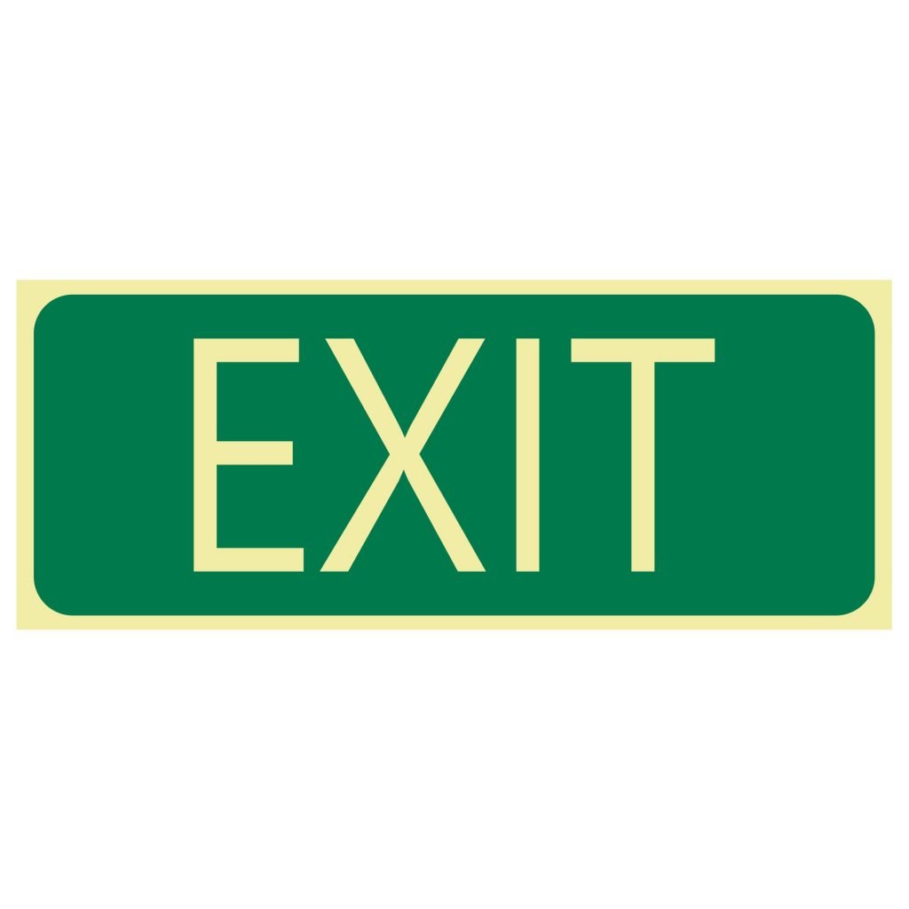 Exit and Evacuation Signs