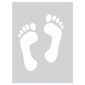 Walkway with Circle Stencil - Buy Now