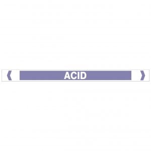 Acid Pipe Markers
