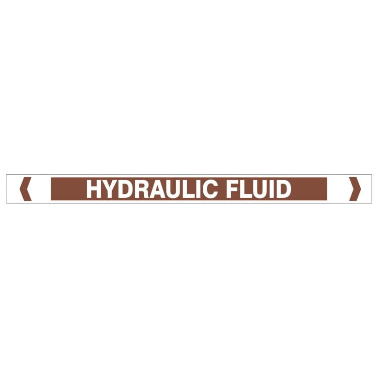 Hydraulic Fluid Pipe Markers - Buy Now