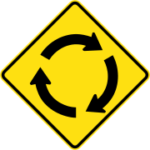 Roundabout (Regulatory) (Ahead) (L or R) - Buy Now