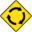 Roundabout (Regulatory) (Ahead) (L or R) - Buy Now