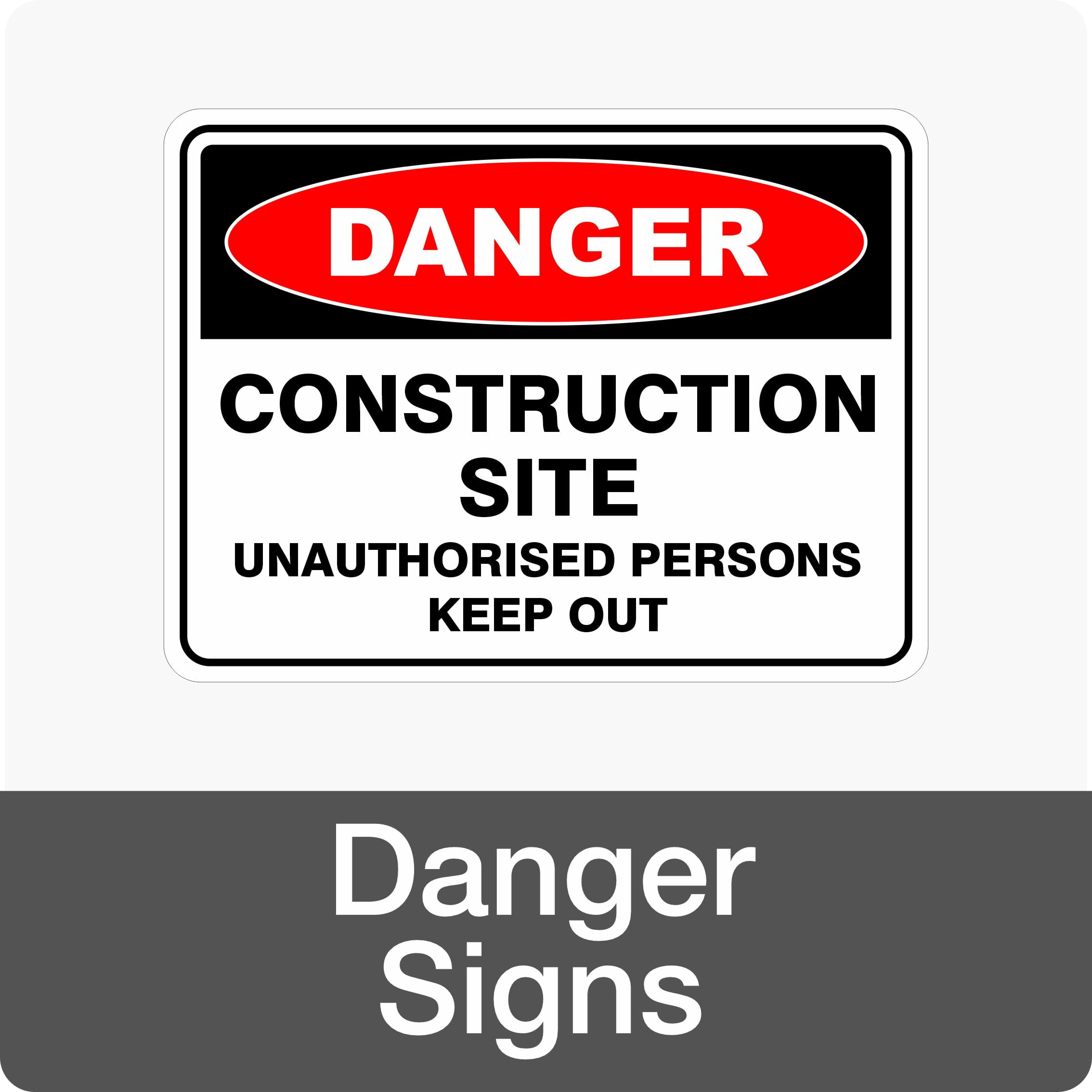 Danger Signs | Buy Now Online| Discount Safety Signs