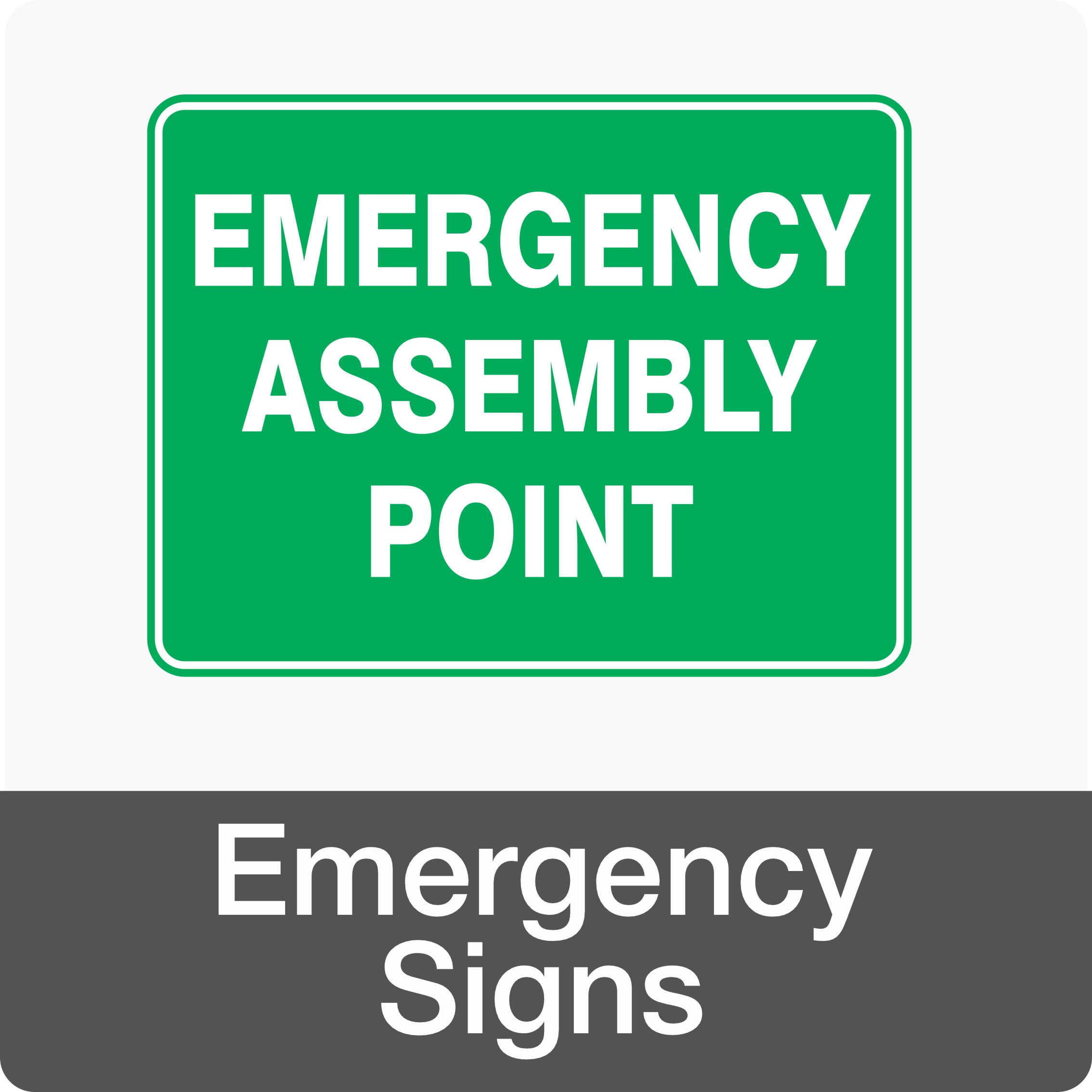 Emergency Signs