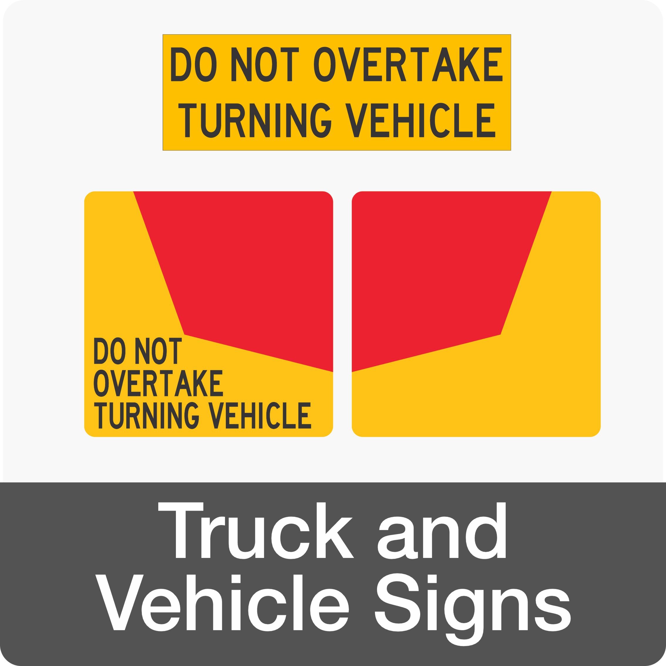 Truck and Vehicle Signage | Buy Now Online | Discount Safety Signs