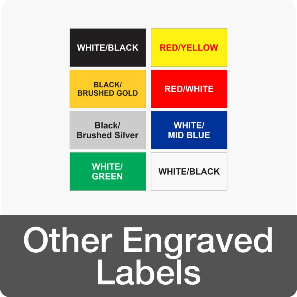 Engraved Signs and Labels
