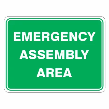 Emergency Assembly Area Sign - Buy Now