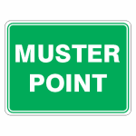 Muster Point Sign - Buy Now