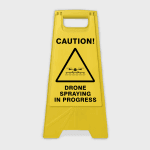 Plastic Yellow A-frames