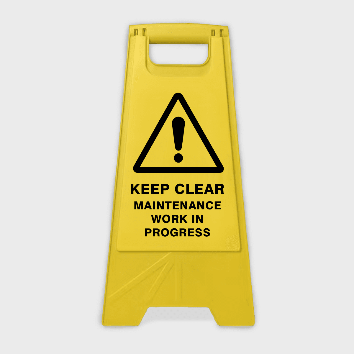 Keep Clear Maintenance Work In Progress - Buy Now