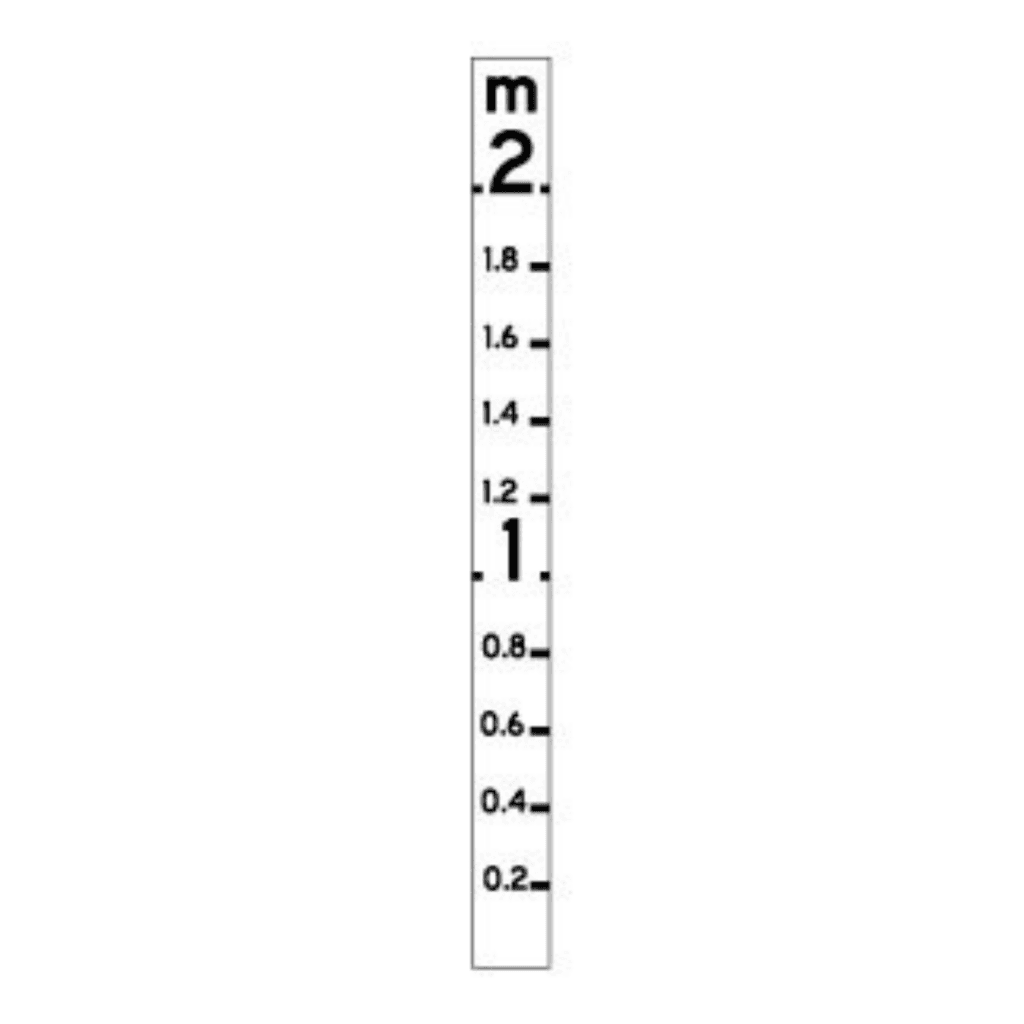 Depth Marker 0-2m (Regulatory) - Buy Now