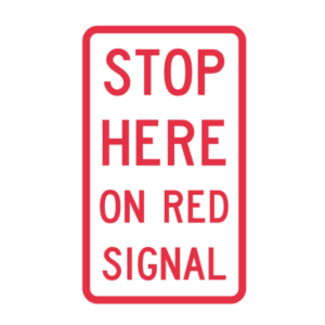 Stop Here On Red Signal (Regulatory) - Buy Now